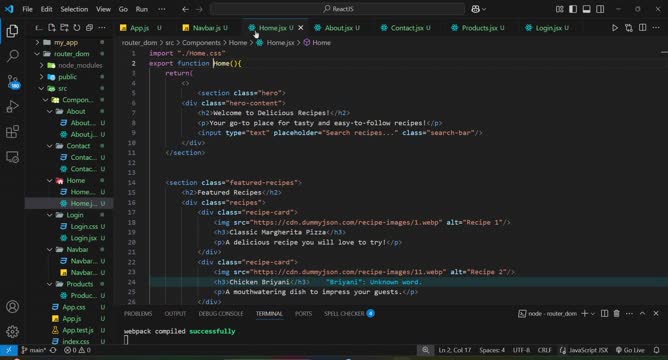 Sagar Embadi on LinkedIn: #reactjs #reactrouterdom #frontenddevelopment ... Sagar Embadi on LinkedIn: #reactjs #reactrouterdom #frontenddevelopment ...