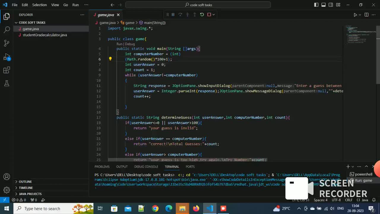 #codsoft #javaprogramming | Ganesh Kodmur #codsoft #javaprogramming | Ganesh Kodmur