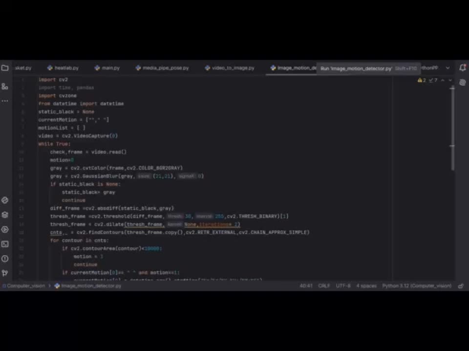 Firoz Mahmud Shamim on LinkedIn: #cvzone #python #opencv # ... Firoz Mahmud Shamim on LinkedIn: #cvzone #python #opencv # ...