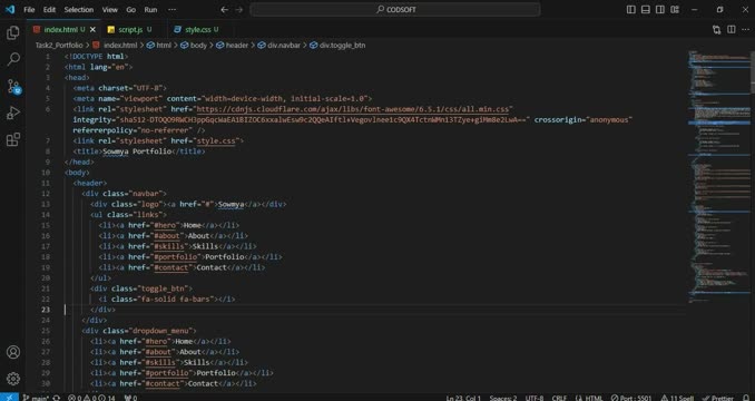 Kerelli Sowmya on LinkedIn: #codsoft #internship #webdeveloper # ... Kerelli Sowmya on LinkedIn: #codsoft #internship #webdeveloper # ...