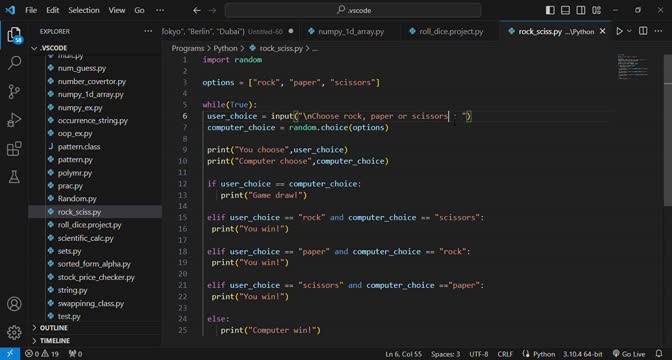 Mirza Muneeb Baig on LinkedIn: #python #game #project Mirza Muneeb Baig on LinkedIn: #python #game #project