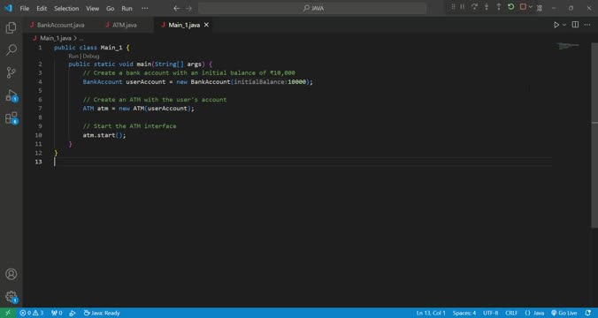 Love Agrawal on LinkedIn: #codsoft #javadevelopment #atminterface # ... Love Agrawal on LinkedIn: #codsoft #javadevelopment #atminterface # ...