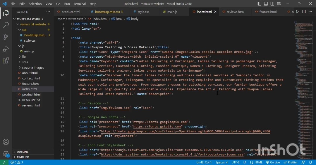 Vishnu Prasad Boorla on LinkedIn: #webdevelopment #codealpha # ... Vishnu Prasad Boorla on LinkedIn: #webdevelopment #codealpha # ...