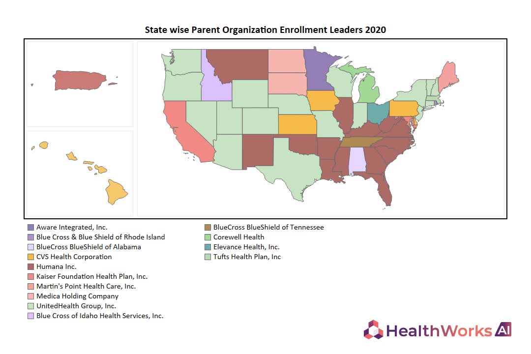 HealthWorksAI on LinkedIn: State-wise MA Payor leaders for total ... HealthWorksAI on LinkedIn: State-wise MA Payor leaders for total ...