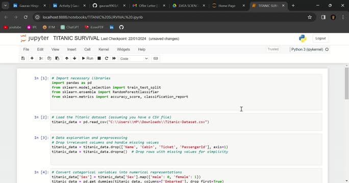 Gaurav Hinge on LinkedIn: #datascience #titanicsurvivalprediction # ... Gaurav Hinge on LinkedIn: #datascience #titanicsurvivalprediction # ...