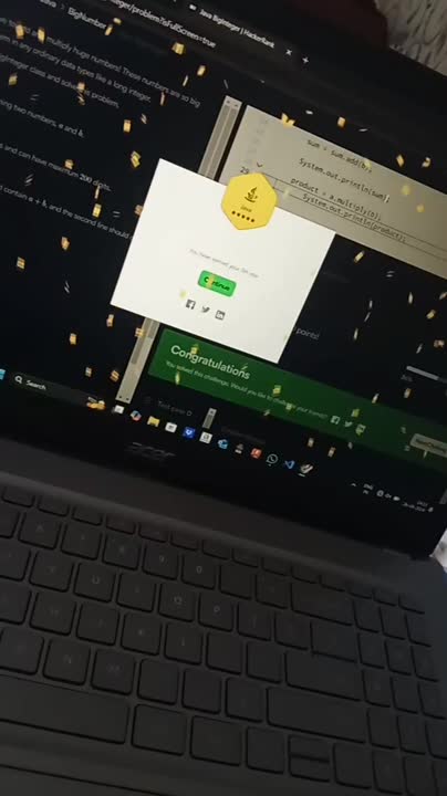Er. Aditya Kumar on LinkedIn: #hackerrank #java #coding #achievement # ... Er. Aditya Kumar on LinkedIn: #hackerrank #java #coding #achievement # ...