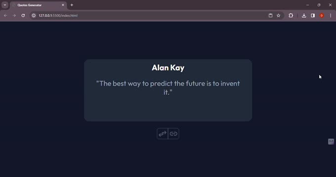 How I built a Random Quote Generator | Dharineesh S posted on the topic ... How I built a Random Quote Generator | Dharineesh S posted on the topic ...