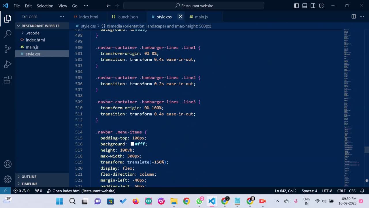 Preethi M on LinkedIn: #task #html #css #javascript #restaurantwebsite ... Preethi M on LinkedIn: #task #html #css #javascript #restaurantwebsite ...