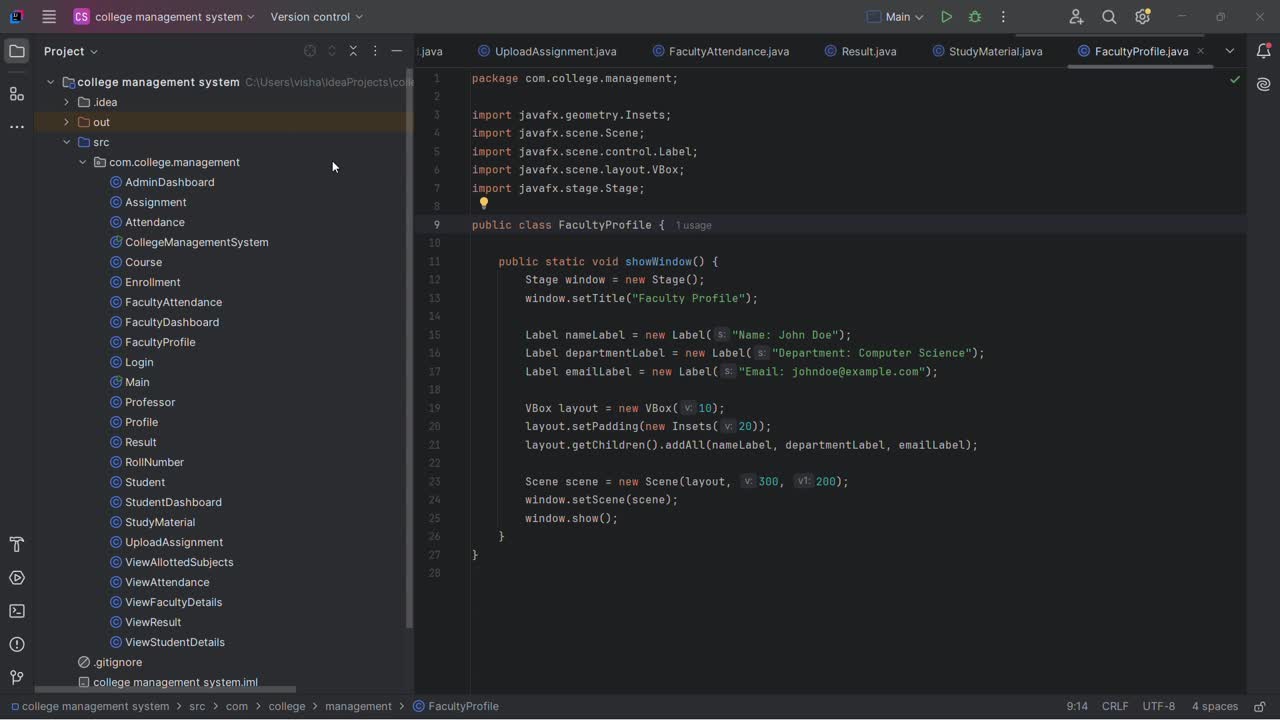 #java #javafx #softwaredevelopment #collegemanagementsystem #coding # ... #java #javafx #softwaredevelopment #collegemanagementsystem #coding # ...