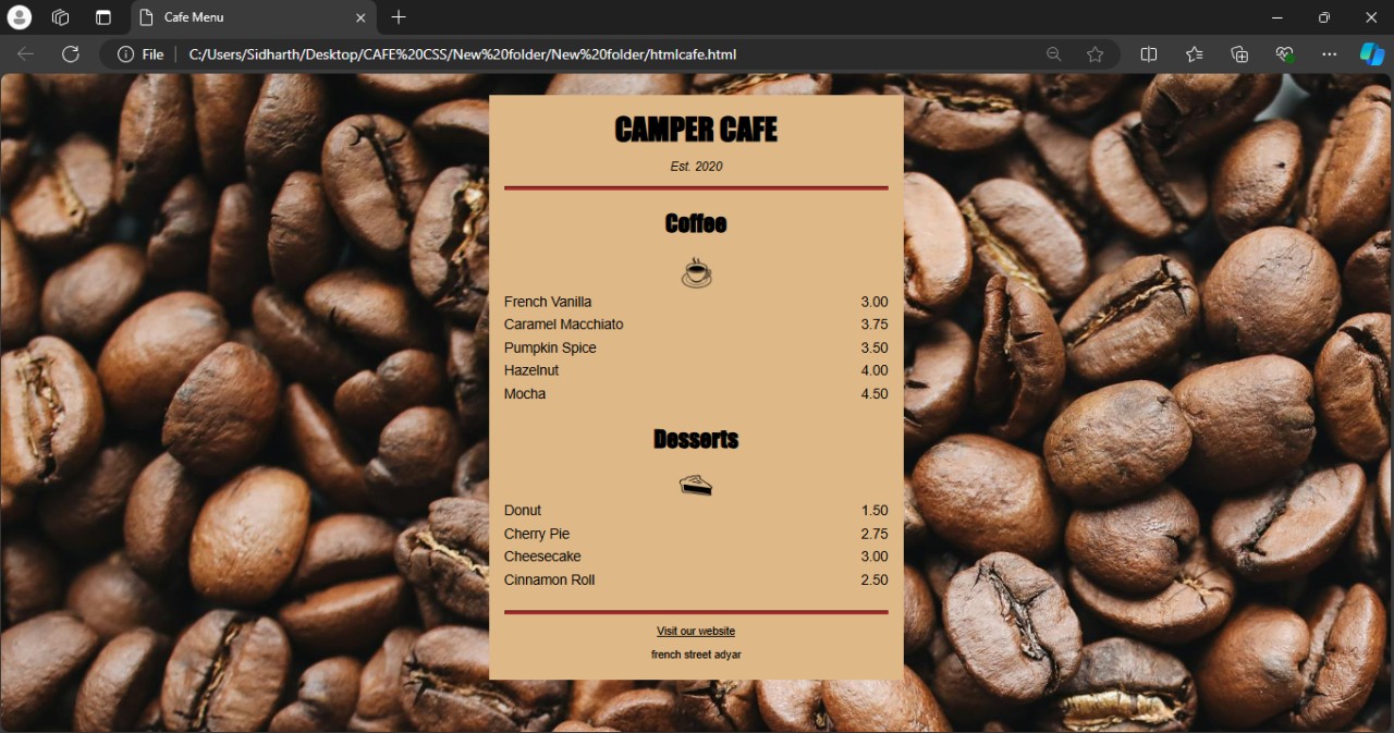 Sidharth D on LinkedIn: #html #css #learn Sidharth D on LinkedIn: #html #css #learn