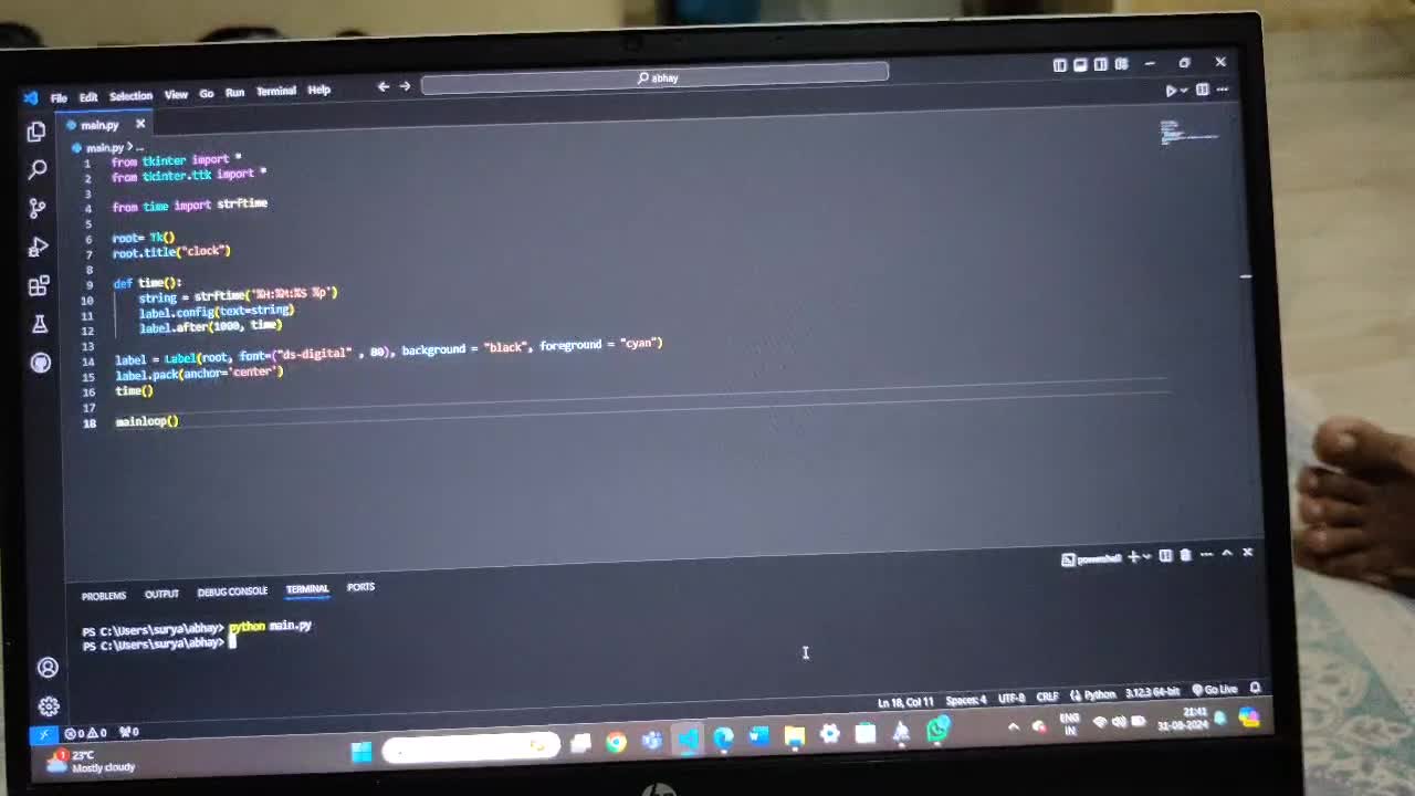 Abhay Akhade on LinkedIn: #python #programming #internpe #internship Abhay Akhade on LinkedIn: #python #programming #internpe #internship