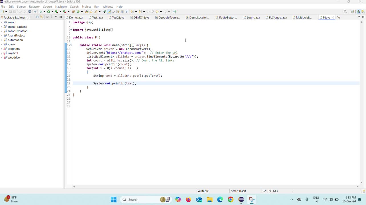 Mopidi Anand on LinkedIn: #automationtesting #selenium #webdriver # ... Mopidi Anand on LinkedIn: #automationtesting #selenium #webdriver # ...