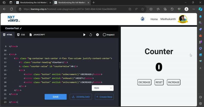 How to control a counter on my web page | Madhu Kanth Kodali posted on ... How to control a counter on my web page | Madhu Kanth Kodali posted on ...