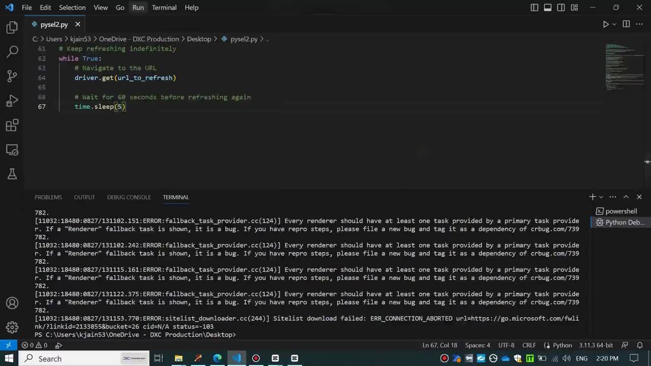 Krunali Jain on LinkedIn: #python #selenium #automation # ... Krunali Jain on LinkedIn: #python #selenium #automation # ...