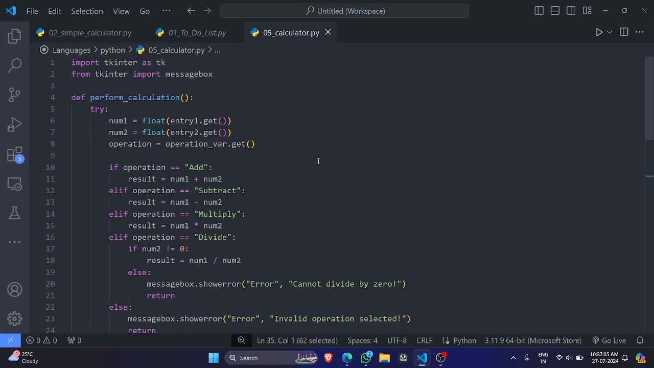 Sarfaraz Ahmed Ansari . on LinkedIn: #python #programming #internship # ... Sarfaraz Ahmed Ansari . on LinkedIn: #python #programming #internship # ...