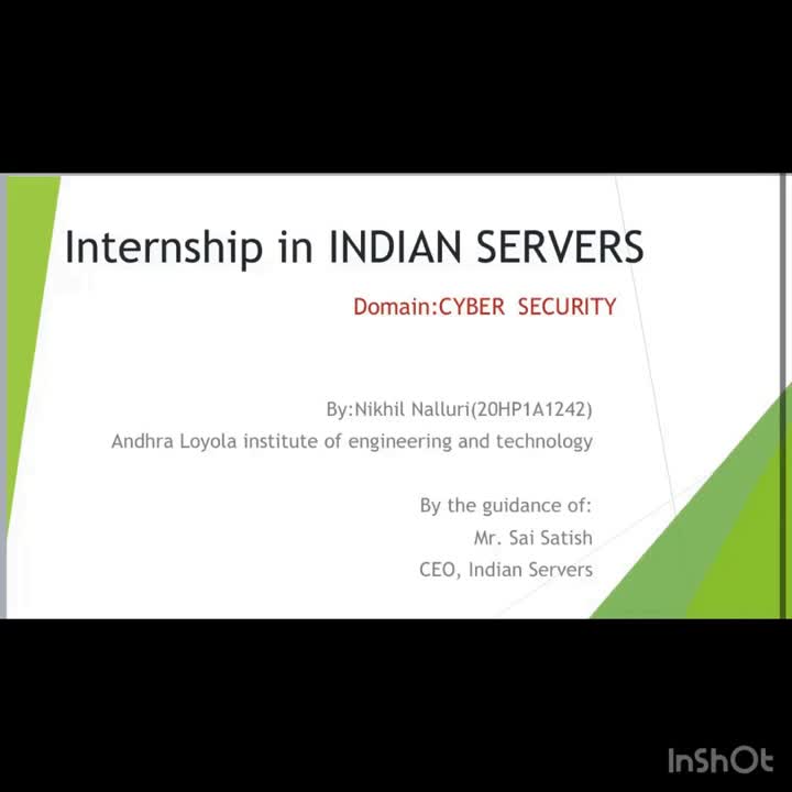 Nikhil Nalluri on LinkedIn: #connections #project #internship # ... Nikhil Nalluri on LinkedIn: #connections #project #internship # ...