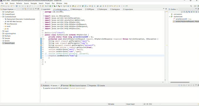 How to use HTTP Session Tracking with Java | Jhansi Nandam posted on ... How to use HTTP Session Tracking with Java | Jhansi Nandam posted on ...