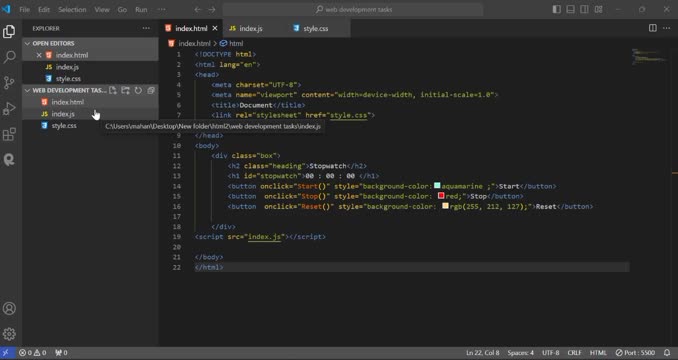 Building stopwatch with HTML, CSS, and JavaScript | Sucharita Mahankuda ... Building stopwatch with HTML, CSS, and JavaScript | Sucharita Mahankuda ...