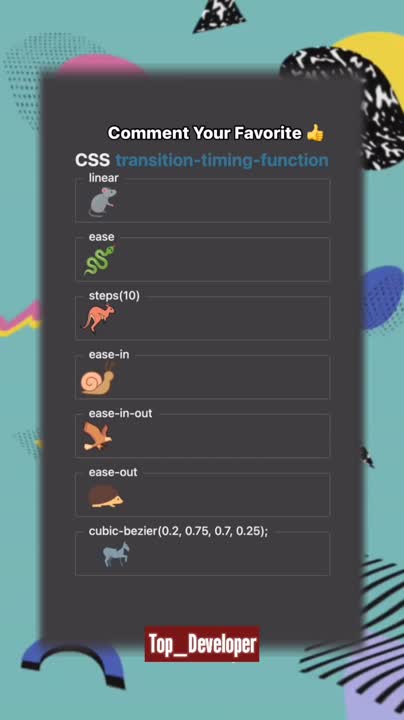 CSS transition-timing-function for web developers | Prem Mourya posted ... CSS transition-timing-function for web developers | Prem Mourya posted ...