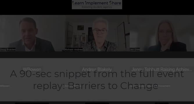 What's the biggest barrier to change in schools? | Learn Implement ... What's the biggest barrier to change in schools? | Learn Implement ...