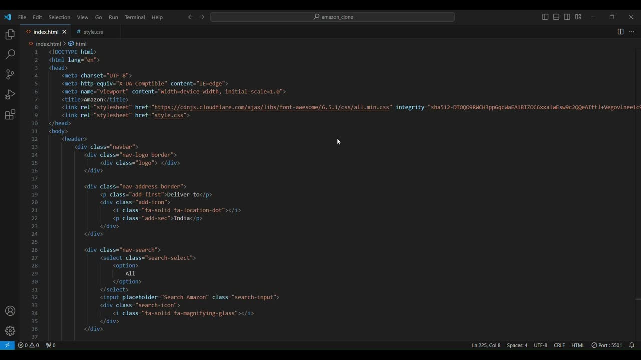 Shoaib Malik on LinkedIn: #html #css #webdevelopment #amazonclone # ... Shoaib Malik on LinkedIn: #html #css #webdevelopment #amazonclone # ...