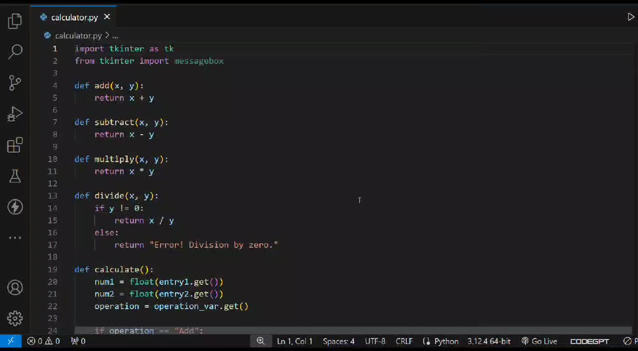 Sudhir Yadav on LinkedIn: #python #tkinter #programming #internship # ... Sudhir Yadav on LinkedIn: #python #tkinter #programming #internship # ...