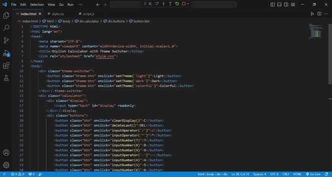 How I created a calculator for CodSoft | Vaishali Sargar posted on the ... How I created a calculator for CodSoft | Vaishali Sargar posted on the ...