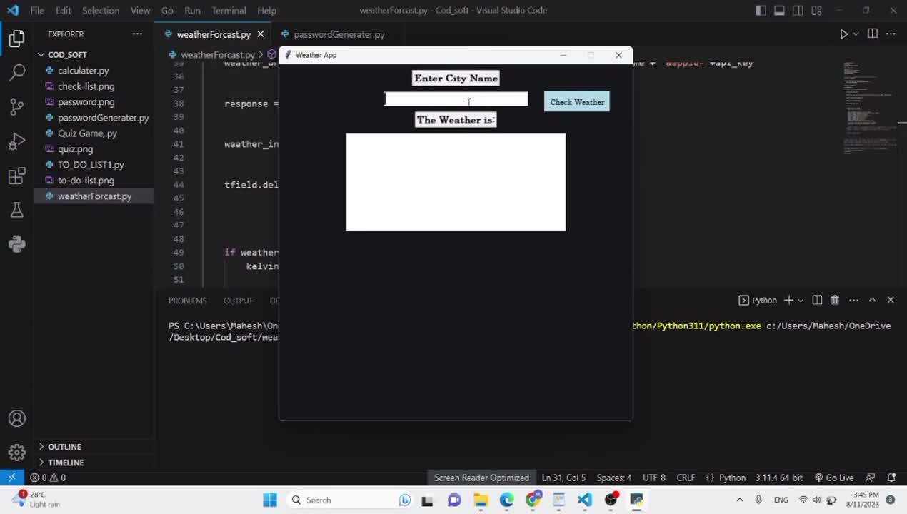 Utkarsh Sonawane on LinkedIn: #codsoft Utkarsh Sonawane on LinkedIn: #codsoft