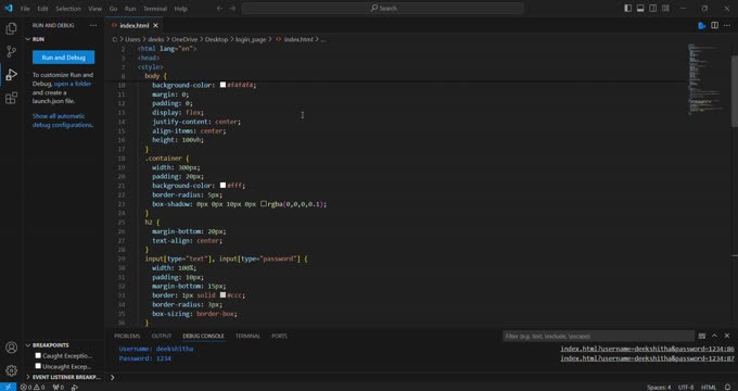 Deekshitha C on LinkedIn: #loginpage #javascript #frontenddevelopment # ... Deekshitha C on LinkedIn: #loginpage #javascript #frontenddevelopment # ...
