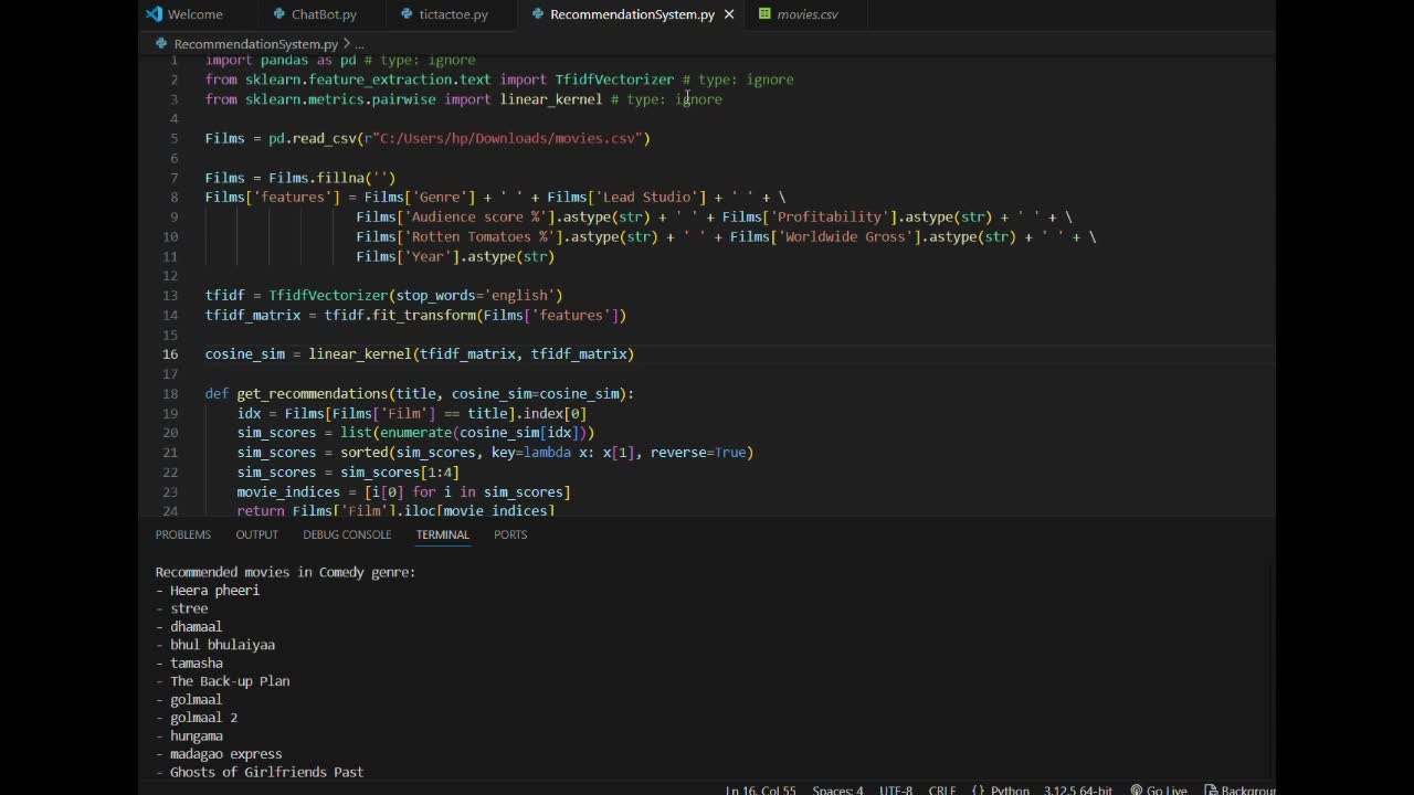 Yash Tyagi on LinkedIn: #codsoftinternship Yash Tyagi on LinkedIn: #codsoftinternship