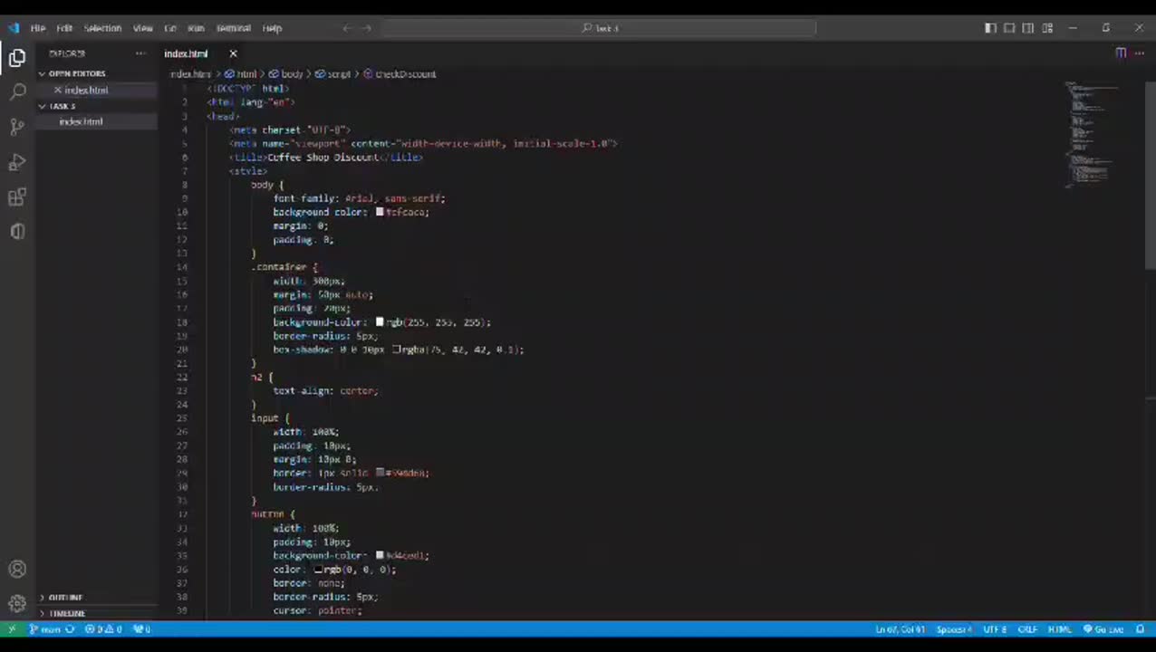 Sirrat Rashid on LinkedIn: #javascript #html #webdevelopment #coding # ... Sirrat Rashid on LinkedIn: #javascript #html #webdevelopment #coding # ...