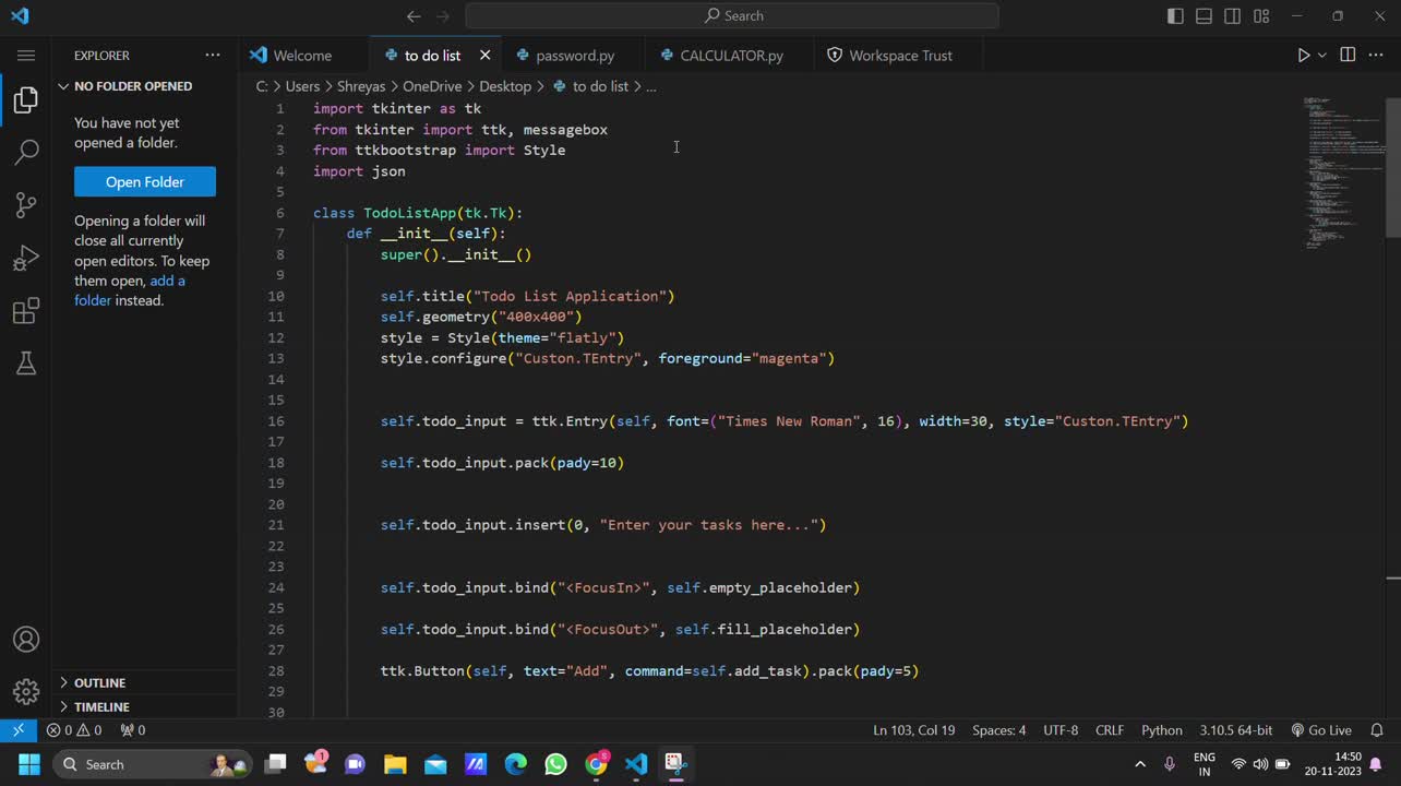 Finished a todo list application with CodSoft | Shreyas S posted on the ... Finished a todo list application with CodSoft | Shreyas S posted on the ...