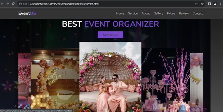 rounakhara shaik on LinkedIn: #frontenddevelopment #html #css #event ... rounakhara shaik on LinkedIn: #frontenddevelopment #html #css #event ...