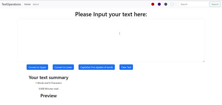 Text manipulation project with theme templates by ReactJs | Abhishek ... Text manipulation project with theme templates by ReactJs | Abhishek ...
