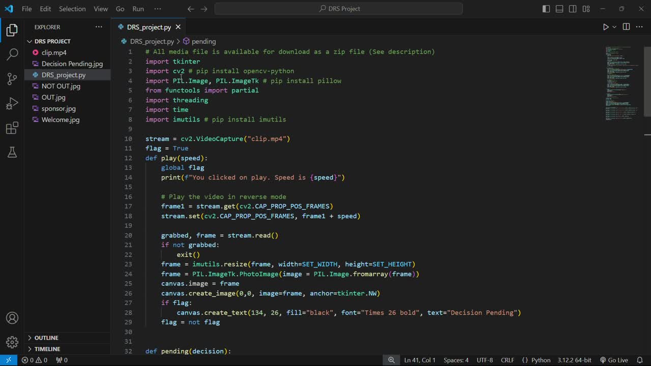 Darshan Kedare on LinkedIn: #python #opencv #drs #cricket #project # ... Darshan Kedare on LinkedIn: #python #opencv #drs #cricket #project # ...