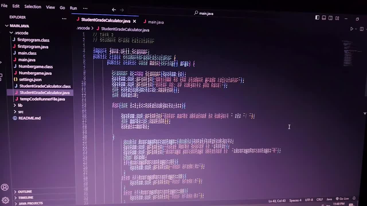 Riya Pathak on LinkedIn: #codsoft #javaprogramming #codsoftinternship # ... Riya Pathak on LinkedIn: #codsoft #javaprogramming #codsoftinternship # ...
