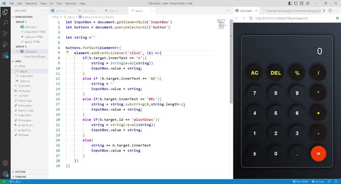 Jayshree Rana on LinkedIn: #internpe #internship #calculator Jayshree Rana on LinkedIn: #internpe #internship #calculator