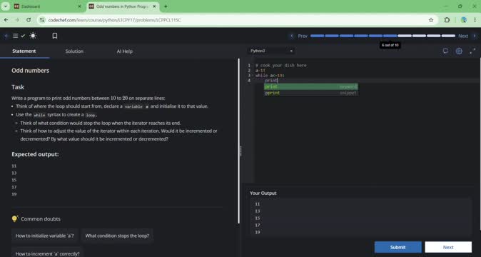 Megavathi Arumugam on LinkedIn: #python #codechef #coding # ... Megavathi Arumugam on LinkedIn: #python #codechef #coding # ...
