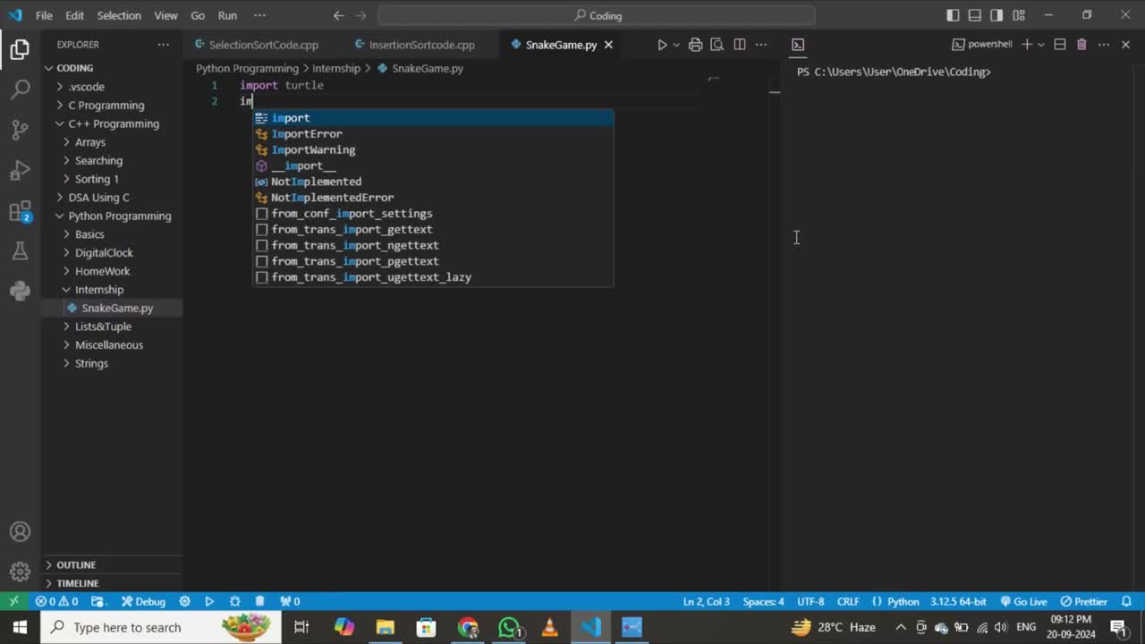 Mohammad Umar on LinkedIn: #python #gamedevelopment #turtlegraphics # ... Mohammad Umar on LinkedIn: #python #gamedevelopment #turtlegraphics # ...