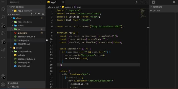 Launching React chat application with nodemon | Avinash Mishra posted ... Launching React chat application with nodemon | Avinash Mishra posted ...