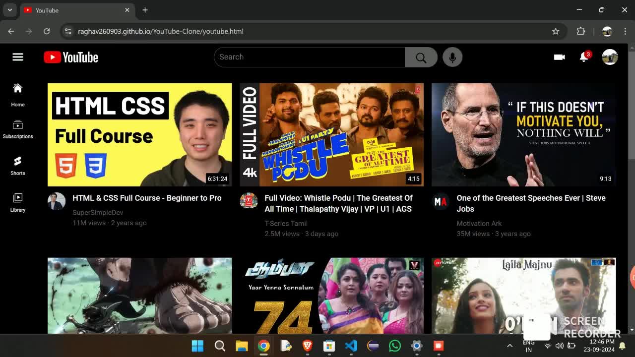 Raghav S on LinkedIn: #youtubeclone #webdevelopment #html #css # ... Raghav S on LinkedIn: #youtubeclone #webdevelopment #html #css # ...