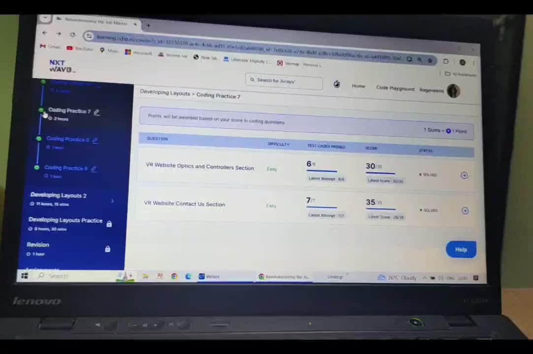 Day 5 of #30daysofcode challenge by @nxtwave | Ragaveena Maddoju posted ... Day 5 of #30daysofcode challenge by @nxtwave | Ragaveena Maddoju posted ...