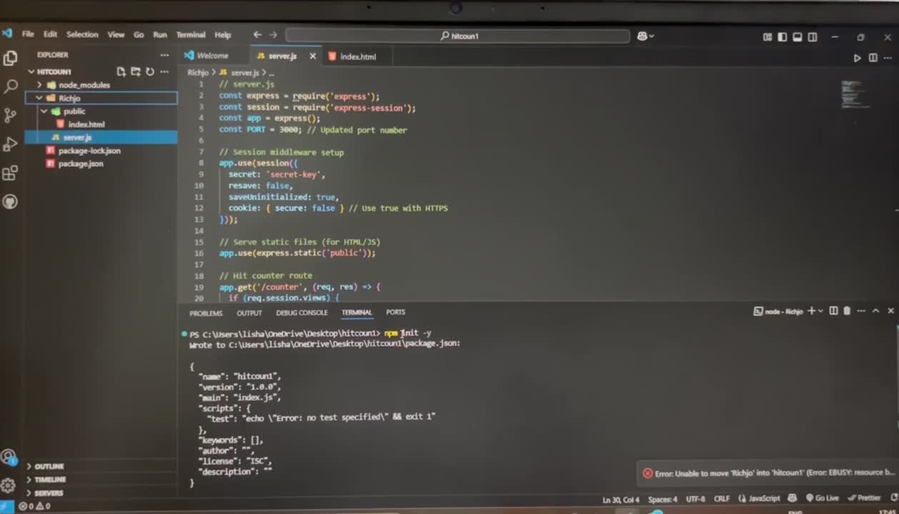#nodejs #webdevelopment #backend #sessiontracking #learningbydoing ... #nodejs #webdevelopment #backend #sessiontracking #learningbydoing ...