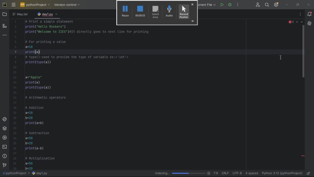 Mathanika Moorthy on LinkedIn: #pythonchallenge #day1 # ... Mathanika Moorthy on LinkedIn: #pythonchallenge #day1 # ...