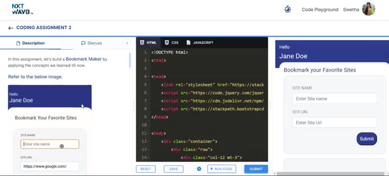 Completed a 50-day coding challenge with NxtWave | Swetha Malka posted ... Completed a 50-day coding challenge with NxtWave | Swetha Malka posted ...