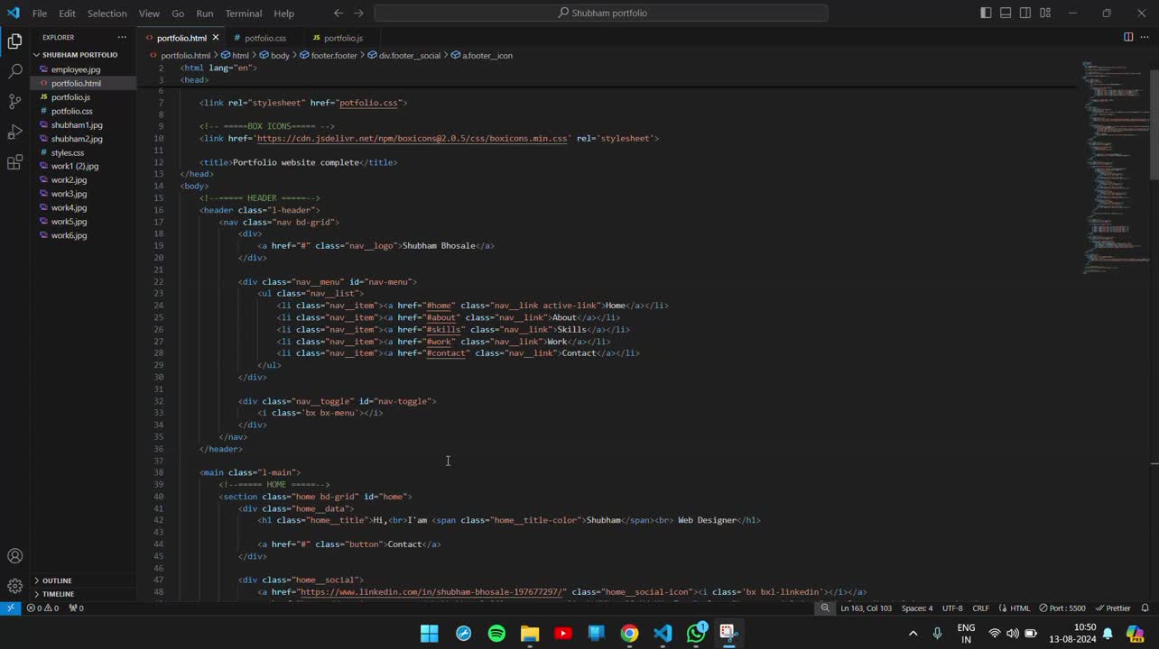Shubham Bhosale on LinkedIn: #codesoft Shubham Bhosale on LinkedIn: #codesoft