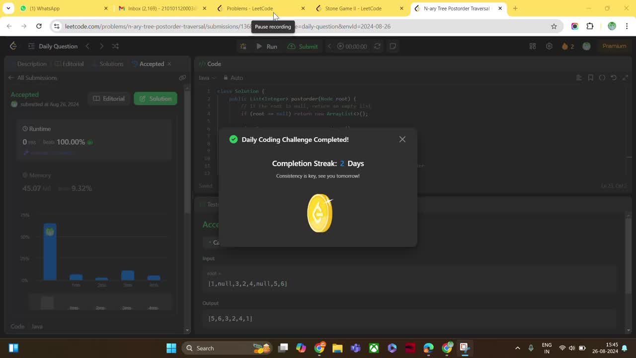 Mukesh Pandey on LinkedIn: #leetcode #badge #streak #coding # ... Mukesh Pandey on LinkedIn: #leetcode #badge #streak #coding # ...