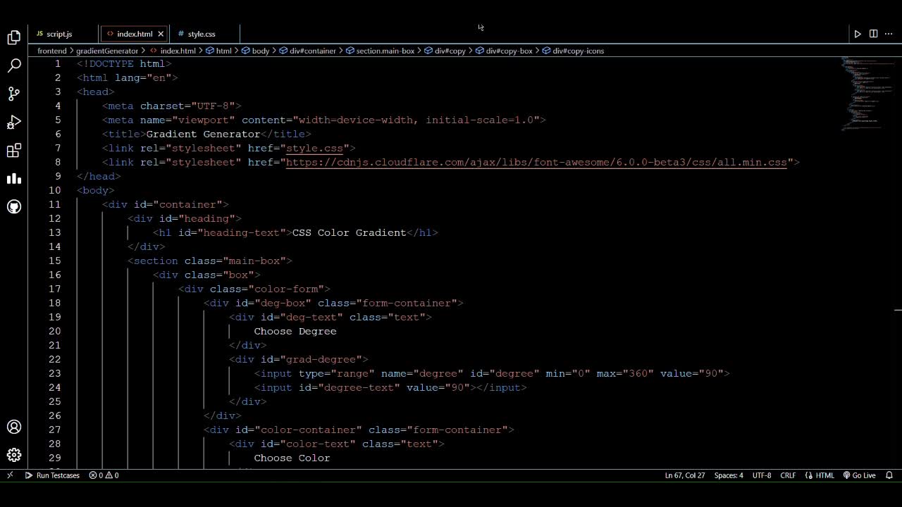 Sanjh Raj on LinkedIn: #webdev #javascriptprojects #cssgradientgenerator Sanjh Raj on LinkedIn: #webdev #javascriptprojects #cssgradientgenerator
