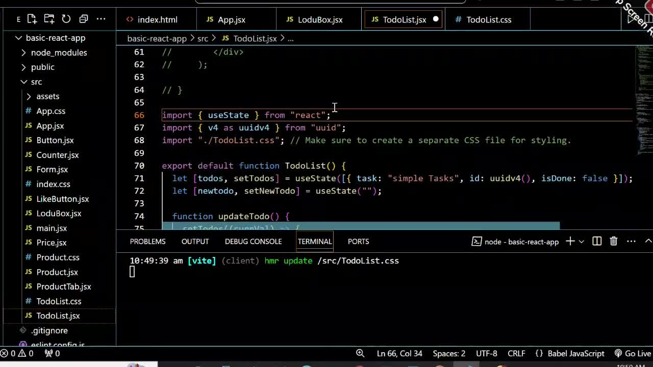 Muhammad Usman on LinkedIn: #reactjs #webdevelopment #codingjourney Muhammad Usman on LinkedIn: #reactjs #webdevelopment #codingjourney