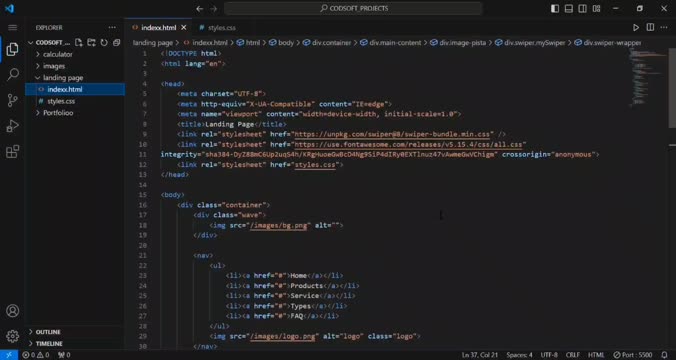 #webdevelopment #html #css #landingpage #learningjourney #codsoft ... #webdevelopment #html #css #landingpage #learningjourney #codsoft ...